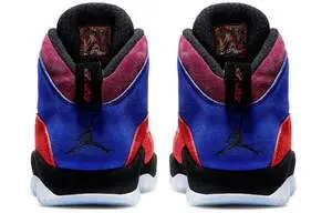 JORDAN Court Lux" Sneakers - Black/red/blue