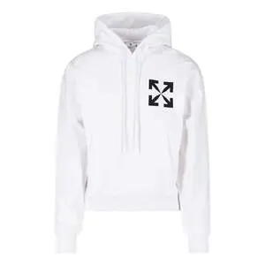 Off-White Logo Print Hoodie - Multi-color