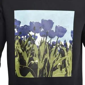 Nike Dri-fit Pullover Hoodie With Floral Graphic