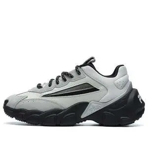 FILA Low Top Lace-up Sneakers - Grey