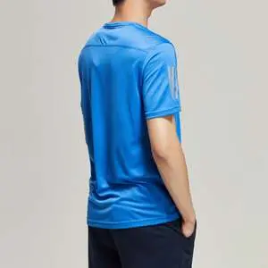 Adidas Own The Run Sports Short Sleeve Tee - Blue