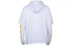 Off-White Fw21 Caravaggio Painting Printing Pullover Loose Fit White