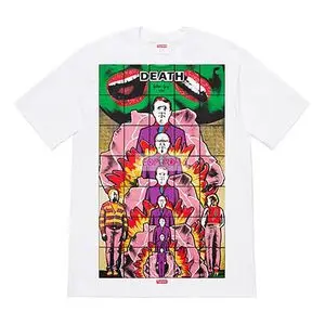 Supreme Ss19 Gilbert George Death Tee - White
