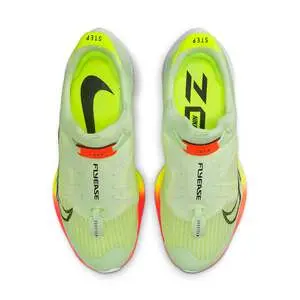 Nike Zoom Tempo Next% Flyease Sneakers - Barely Volt/black/hyper Orange