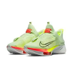 Nike Zoom Tempo Next% Flyease Sneakers - Barely Volt/black/hyper Orange