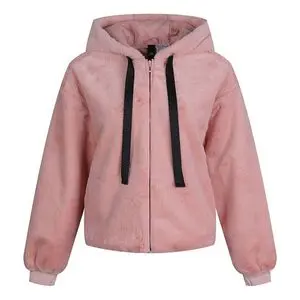 Adidas Style Fur Hooded Jacket - Default Color