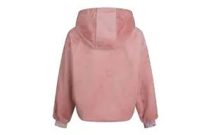 Adidas Style Fur Hooded Jacket