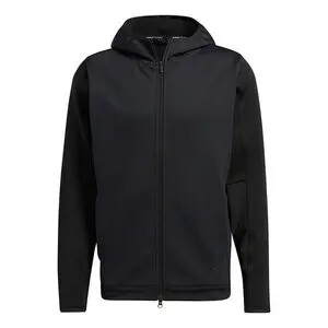 Adidas Winterized Training Sports Hooded Jacket - Black