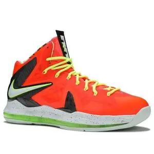 Nike Lebron 10 P.s. Elite Basketball Sneakers - Redblack
