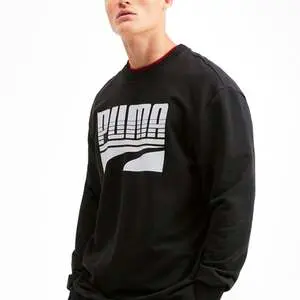 PUMA Rebel Bold Logo Crewneck Sweater