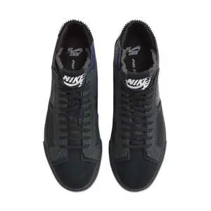Nike Blazer Mid Premium Sneakers - Black/navy