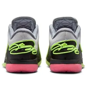 Nike Lebron 22 "moonlight" Athletic Sneakers - White/volt Glow/medium Ash