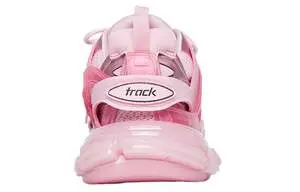 Balenciaga Track Sneaker Clear Sole - Pinkred