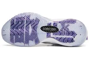 ANTA Shock Wave 3 Athletic Footwear - White/purple