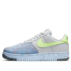 Nike Force 1 Crater Low Top Sneakers - Yellow/blue
