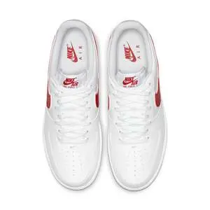 Nike Force 1 Low '07 3 Sneakers - White/red