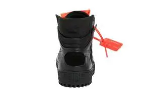 Off-White Off Court 3.0 High Top Sneakers - Black/orange