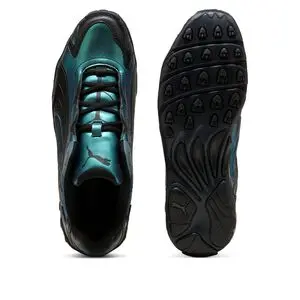 PUMA Inhale Color Shift Sneakers - Black/green