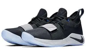 Nike Pg 2.5 Mid Top Basketball Sneakers - Black