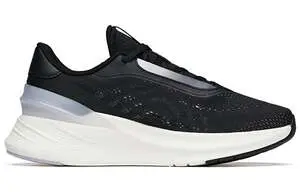 ANTA Running Series Sneakers 'black White Silver - Black/silver/white