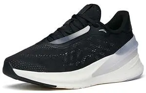 ANTA Running Series Sneakers 'black White Silver - Black/silver/white
