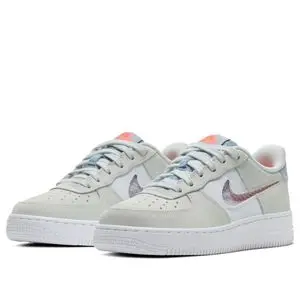 Nike Force 1 Low "transparent Swoosh" Sneakers - White