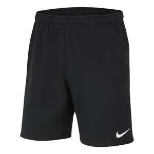 Nike Solid Color Casual Fleece Sports Black Shorts - Default Color