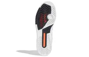 Adidas Originals Drop Step High Top Sneakers - White/orange
