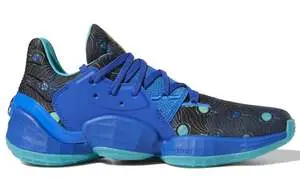 Adidas Harden Volume 4 "glow " Athletic Sneakers - Blue