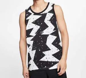 JORDAN Graphic Print Basketball Tank - Blackwhite
