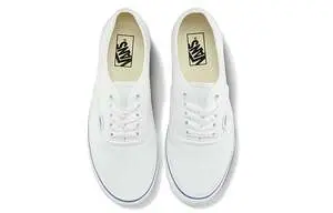 VANS Authentic Low Top Sneakers With Graphic Detailing - White