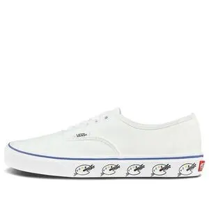VANS Vans Authentic Low Top Sneakers With Graphic Detailing White