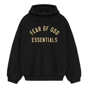 Fear Of God Fleece Ii Hoodie - Black