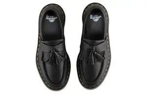 Dr. Martens Adrian Virginia Leather Tassel Loafers - Black