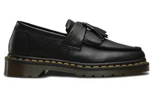 Dr. Martens Adrian Virginia Leather Tassel Loafers - Black
