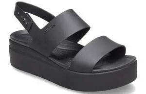 CROCS Brooklyn Platform Sandals - Black