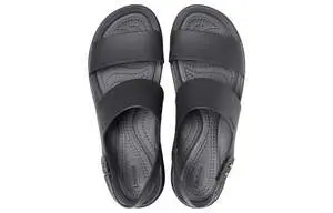 CROCS Brooklyn Platform Sandals - Black