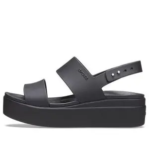 CROCS Brooklyn Platform Sandals - Black