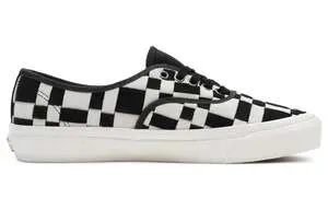 VANS Authentic Woven Check 44 Dx Low Top Sneakers - White/black