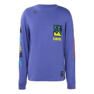 Nike As U Nk Dry Tee Ls A.i.r. Rush Violet