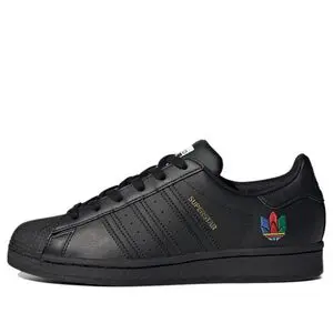 Adidas Originals Superstar Sneakers - Black/red/blue