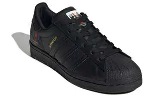 Adidas Originals Superstar Sneakers - Black/red/blue