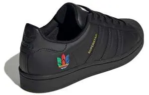 Adidas Originals Superstar Sneakers - Black/red/blue
