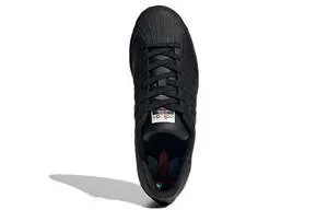 Adidas Originals Superstar Sneakers - Black/red/blue