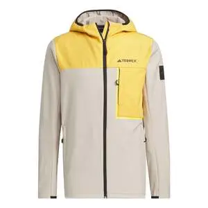 Adidas X National Geographic Soft Shell Jacket - Grey/yellow