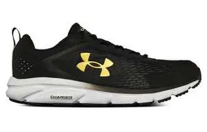 Under Armour Charged Assert 9 Cn Athletic Sneakers - Black/yellow