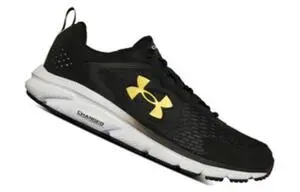 Under Armour Charged Assert 9 Cn Athletic Sneakers - Black/yellow