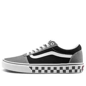VANS Ward Checker Tape Sneakers - Black/grey
