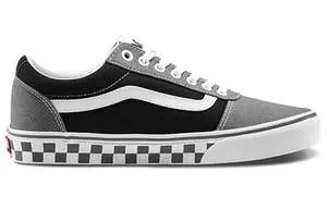 VANS Ward Checker Tape Sneakers - Black/grey