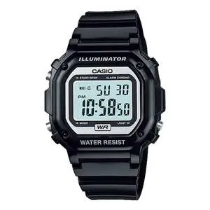 Casio Illuminator Water Resistant Digital Watch - Black
